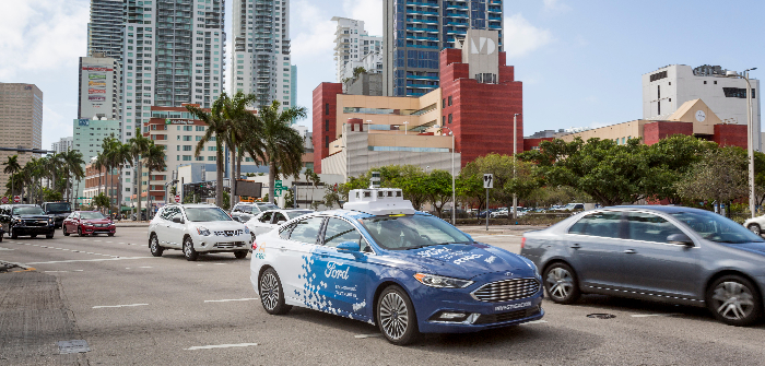 Ford tests its self-driving service