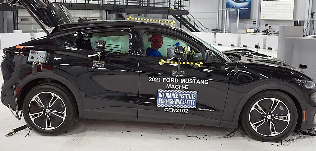 IIHS reveals crash test results of two major OEM electric vehicles ...