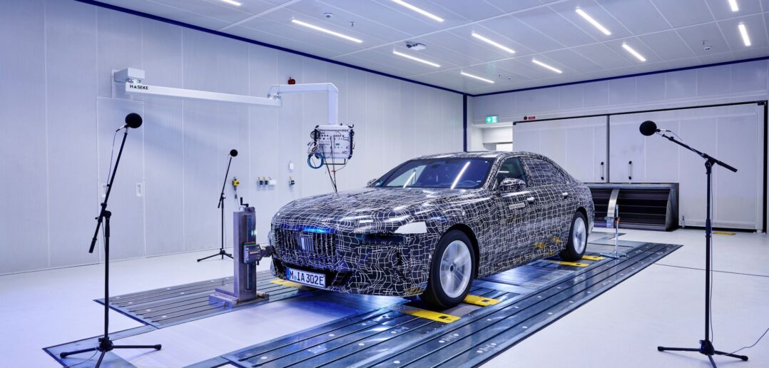 NVH and EMC testing of the BMW i7 commences | Automotive Testing ...