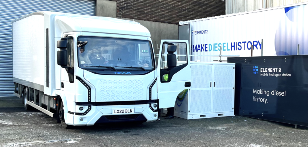 Tevva hydrogen-electric truck completes range test around the UK ...