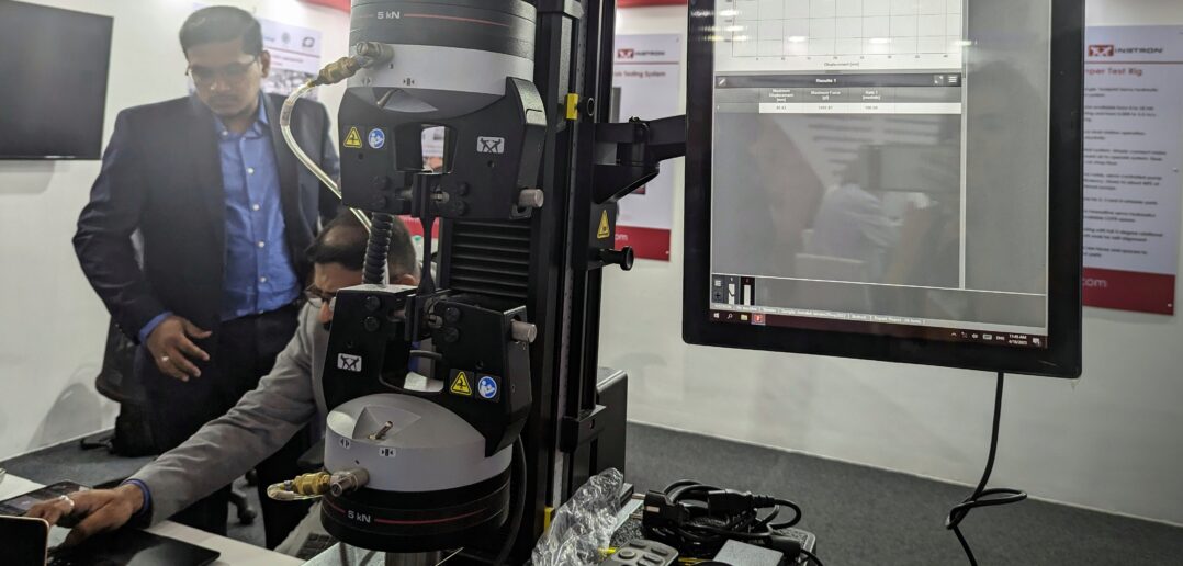 Automotive Testing Expo India Day 1: Instron India demonstrates its ...
