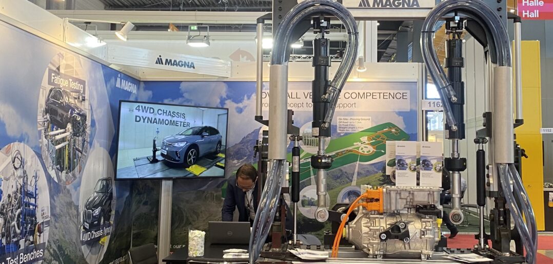 EXPO NEWS | Day 1: Magna showcases double actuator mobile rig for ...
