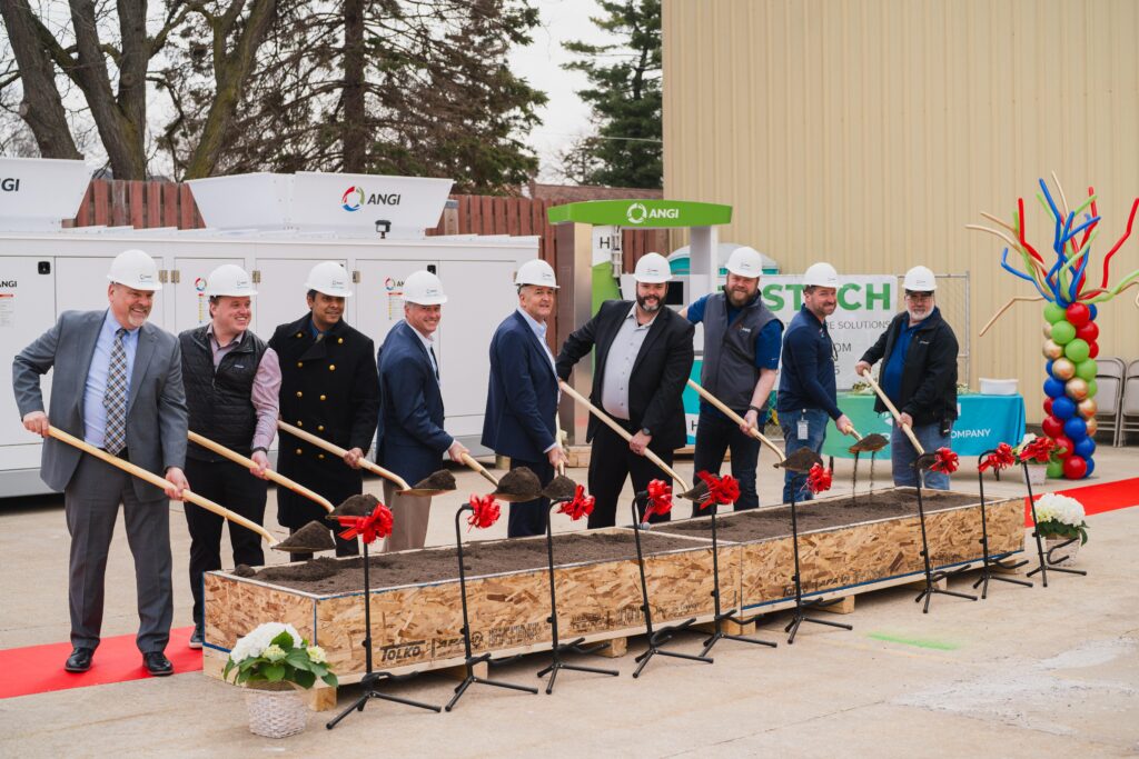 ANGI begins construction on Midwest’s first hydrogen refueling test ...