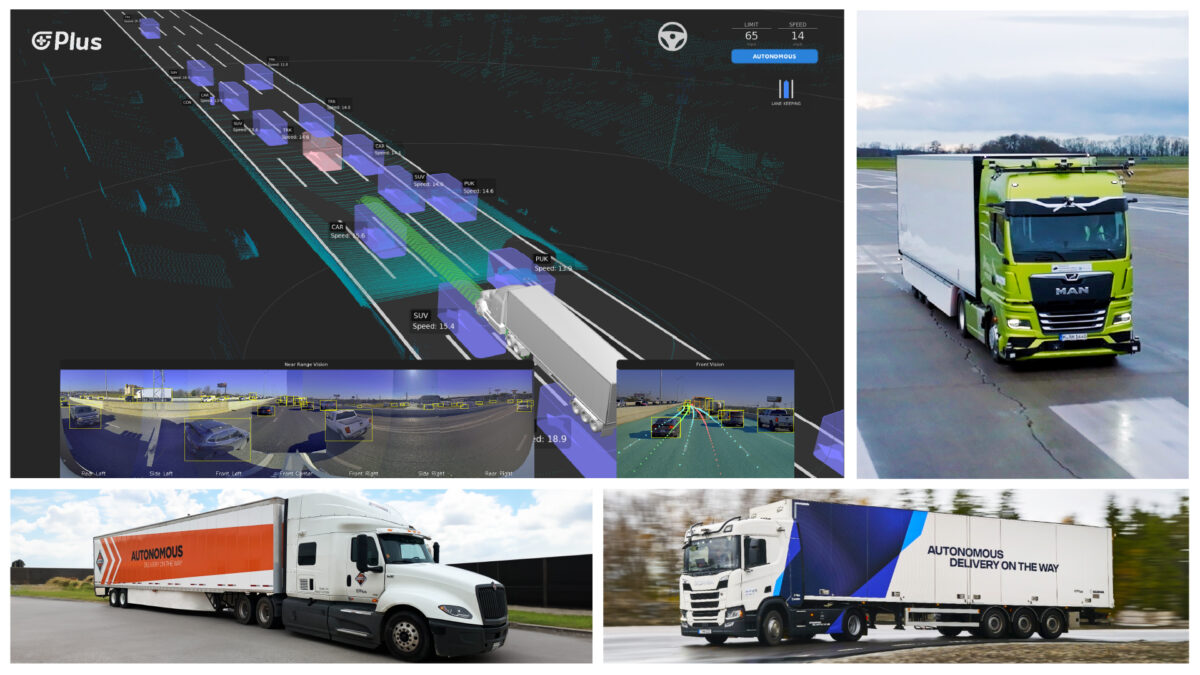 Plus, Scania, MAN and Navistar partner to accelerate Level 4 autonomous truck deployment ...