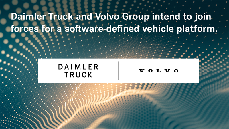 Volvo Group and Daimler Truck forge joint venture for SDV platform ...