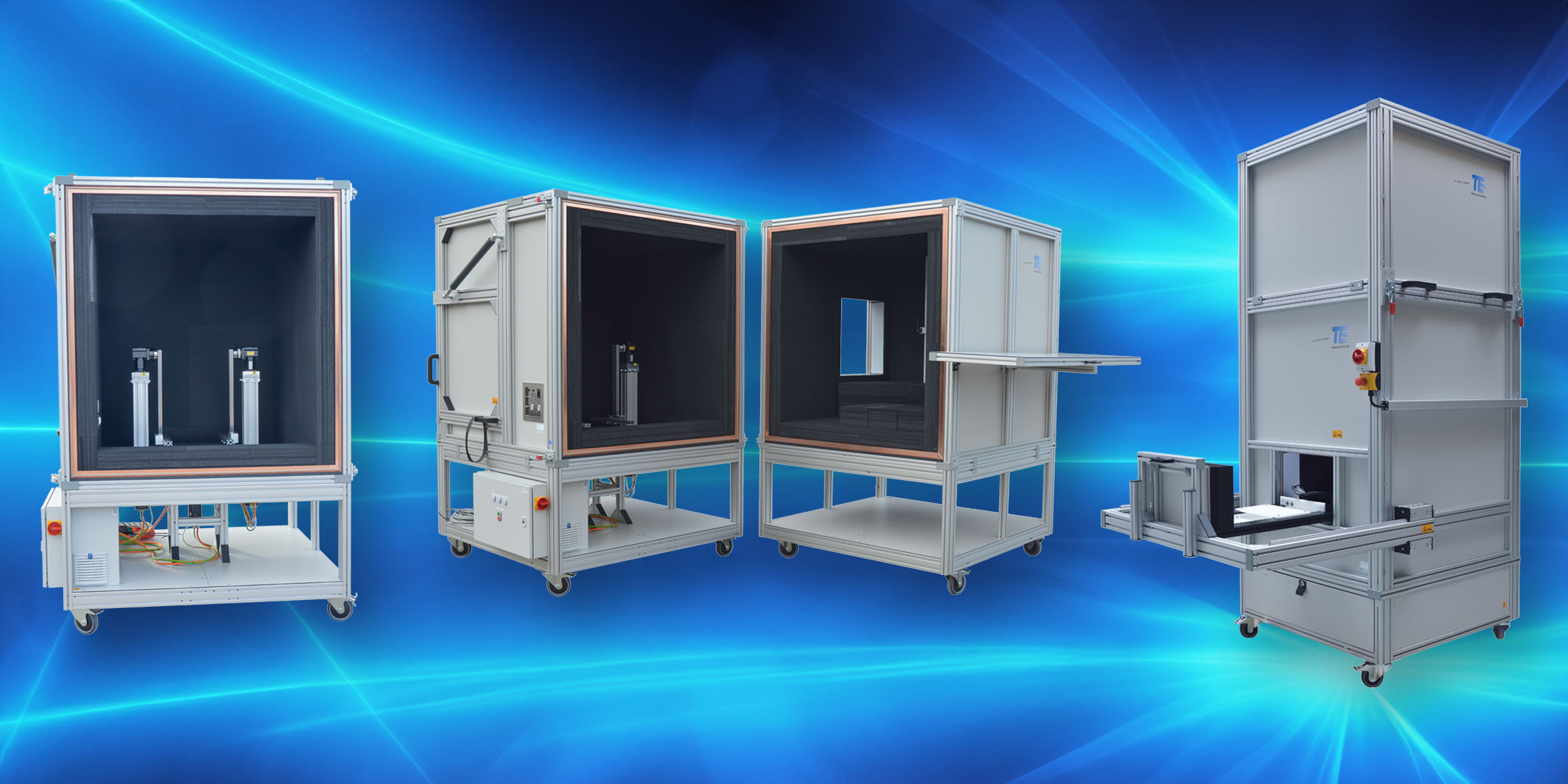 Customizable radar test benches with temperature control developed by ...