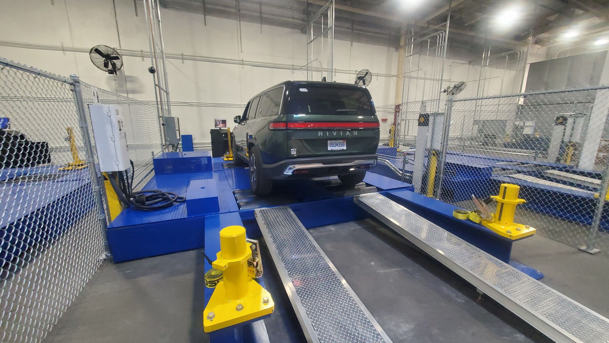 Rivian partners with MAE on custom EV test equipment installation ...