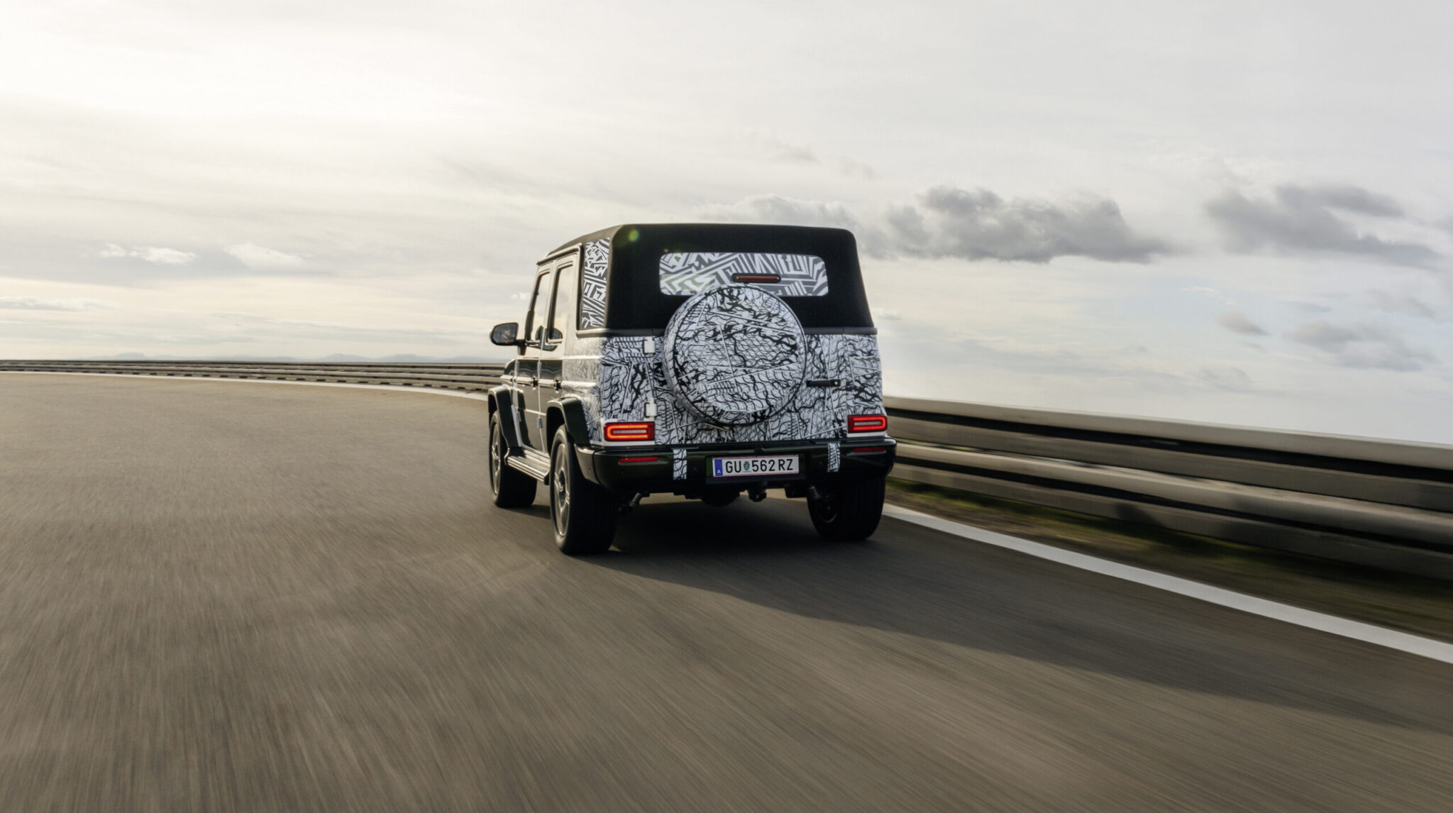 Mercedes-Benz G-Class Cabriolet embarks on dynamic road and test track ...